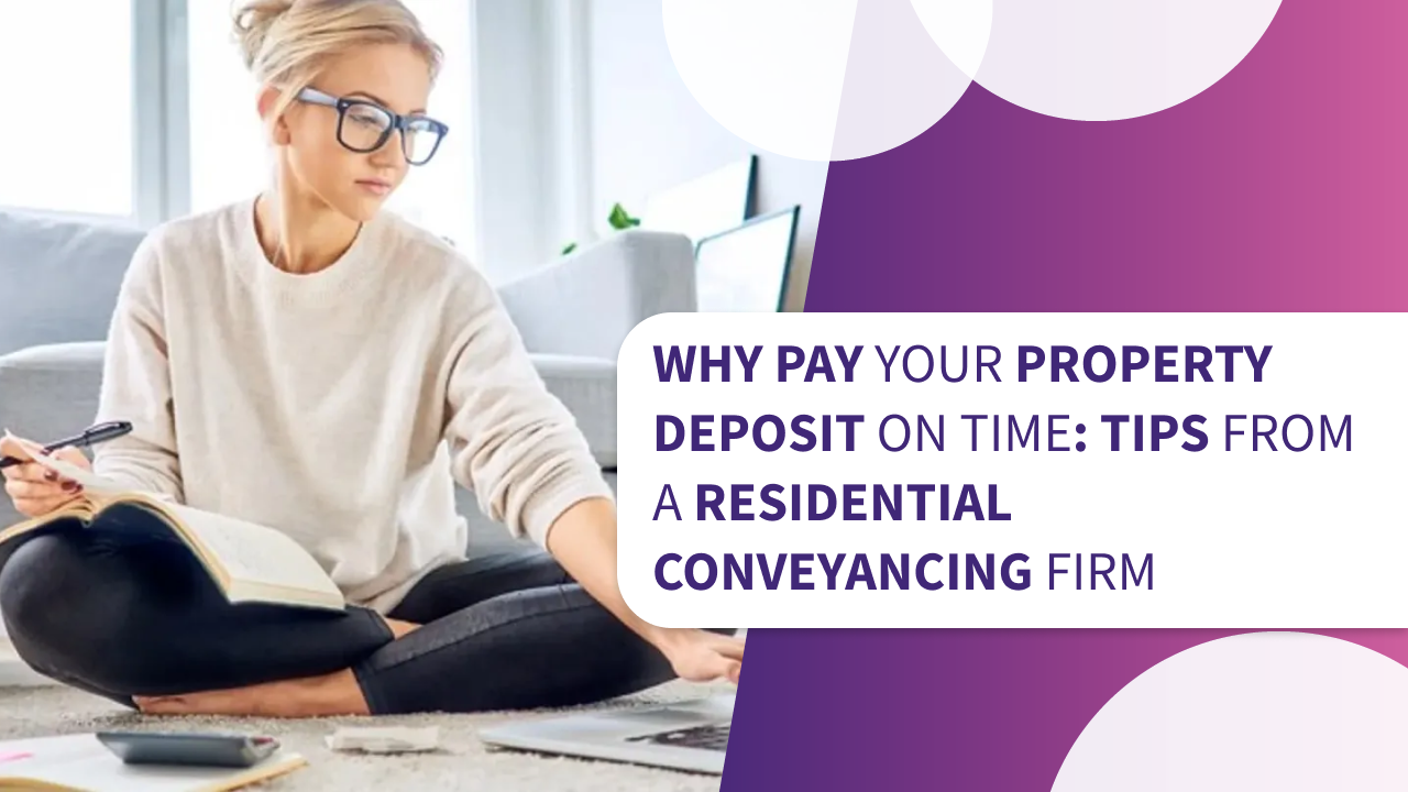 Why Pay Your Property Deposit On Time Tips From A Residential Why Pay Your Property Deposit On Time Tips From A Residential